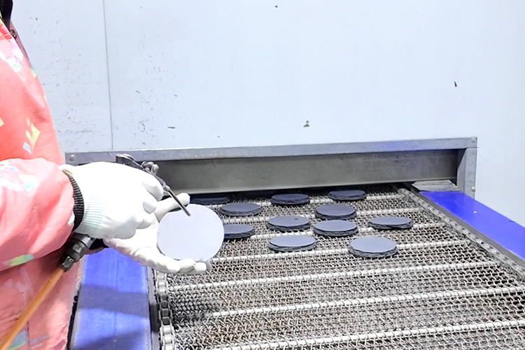 Round shape sublimation blank slate coaster