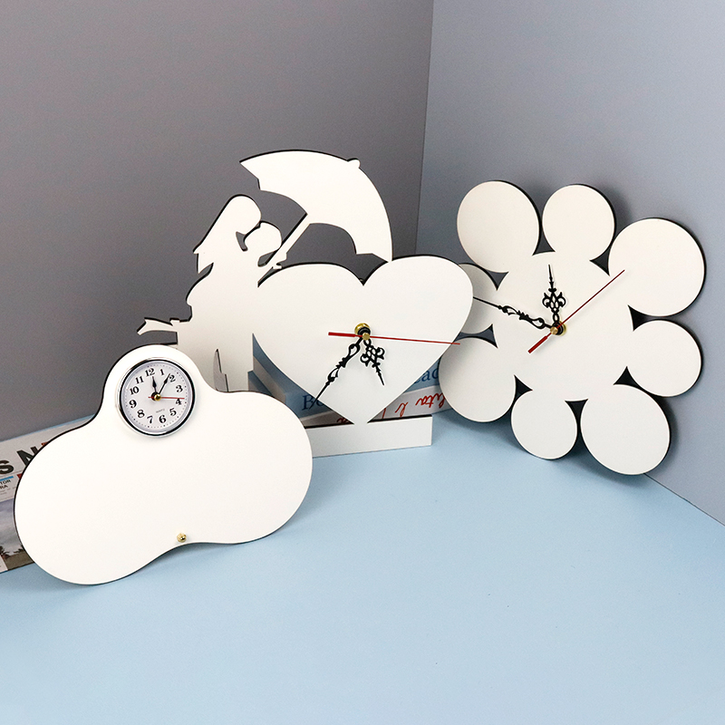 Sublimation Blank MDF Photo Clock